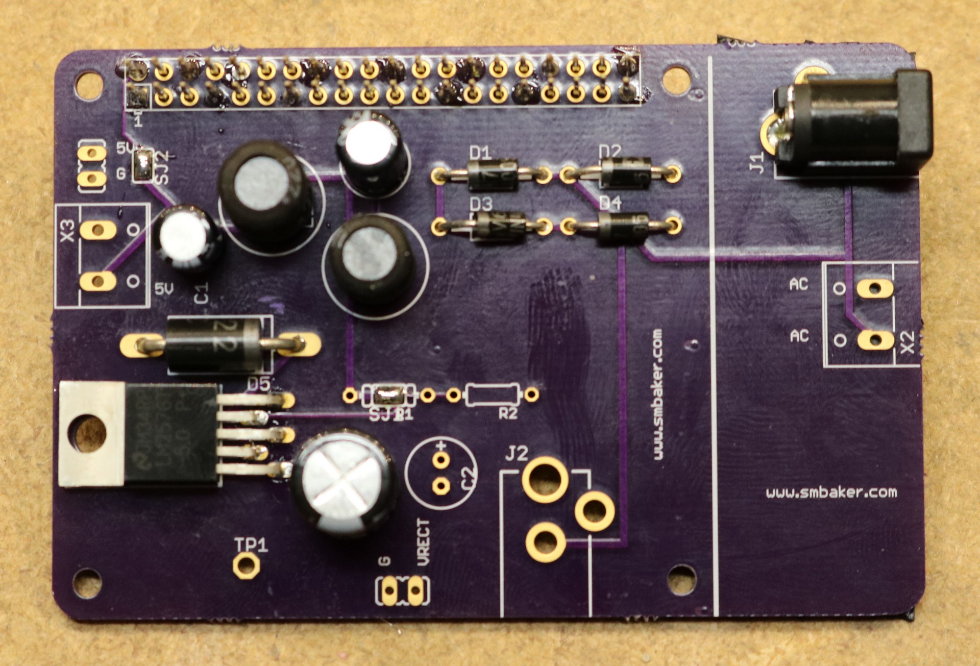Raspberry Pi Switching Power Supply Shield – Dr. Scott M. Baker Raspberry Pi Switching Power Supply Shield – Dr. Scott M. Baker