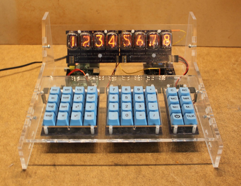 Nixie Tube Calculator, Powered by a Raspberry Pi – Dr. Scott M. Baker