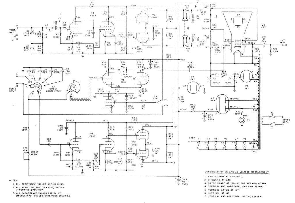 Eico 430 Oscilloscope – Dr. Scott M. Baker